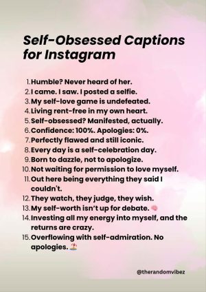 100+ Self-Obsessed Quotes and Captions for Instagram