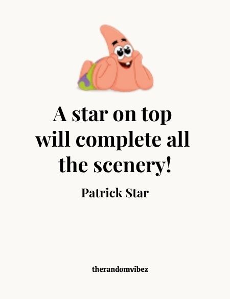 35 Best Patrick Star Quotes From SpongeBob SquarePants