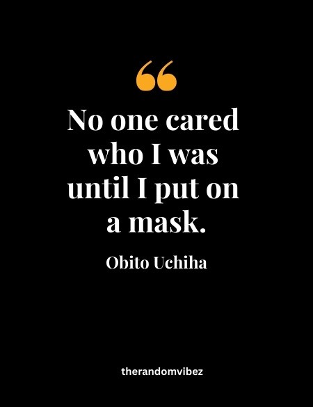 45 Best Obito Quotes From The Japanese Manga Naruto